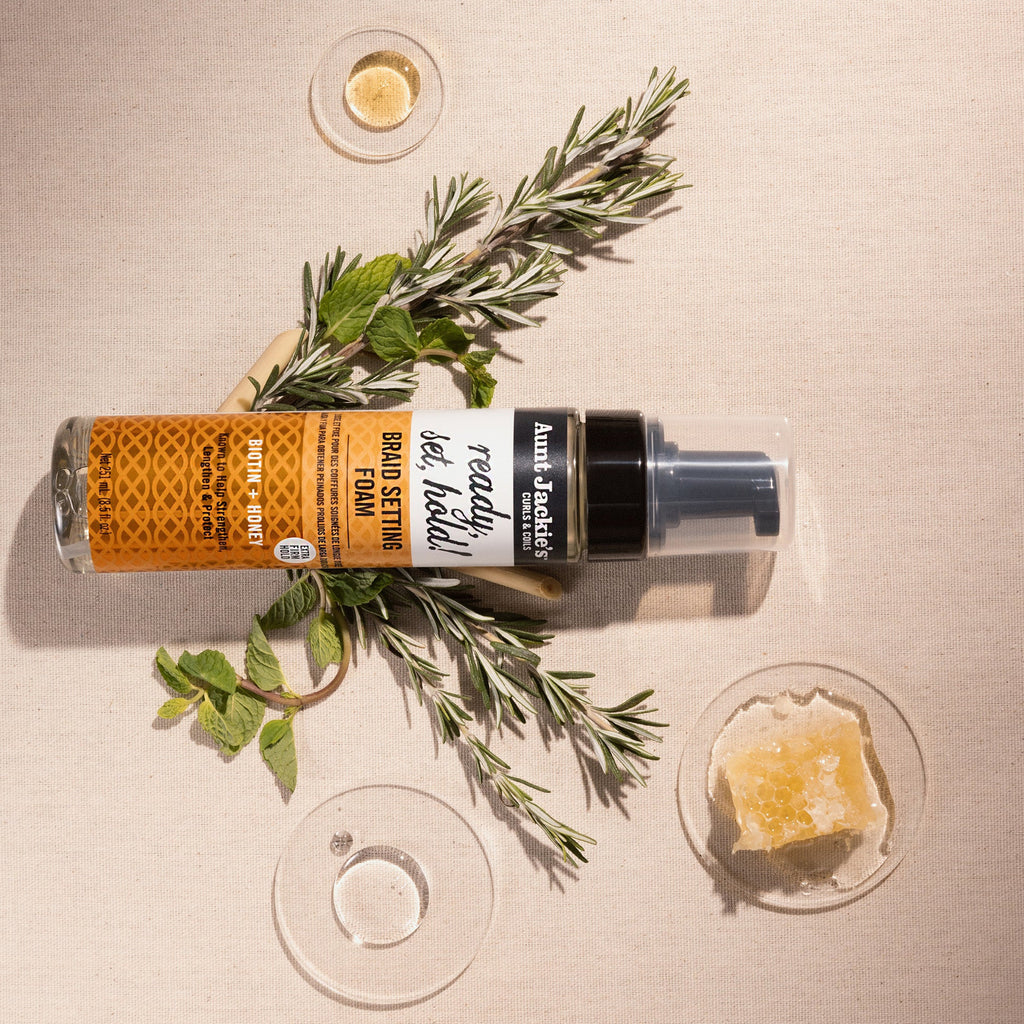 Ready, Set, Hold! Braid Setting Foam with Extra Firm Hold | Aunt Jackie ...