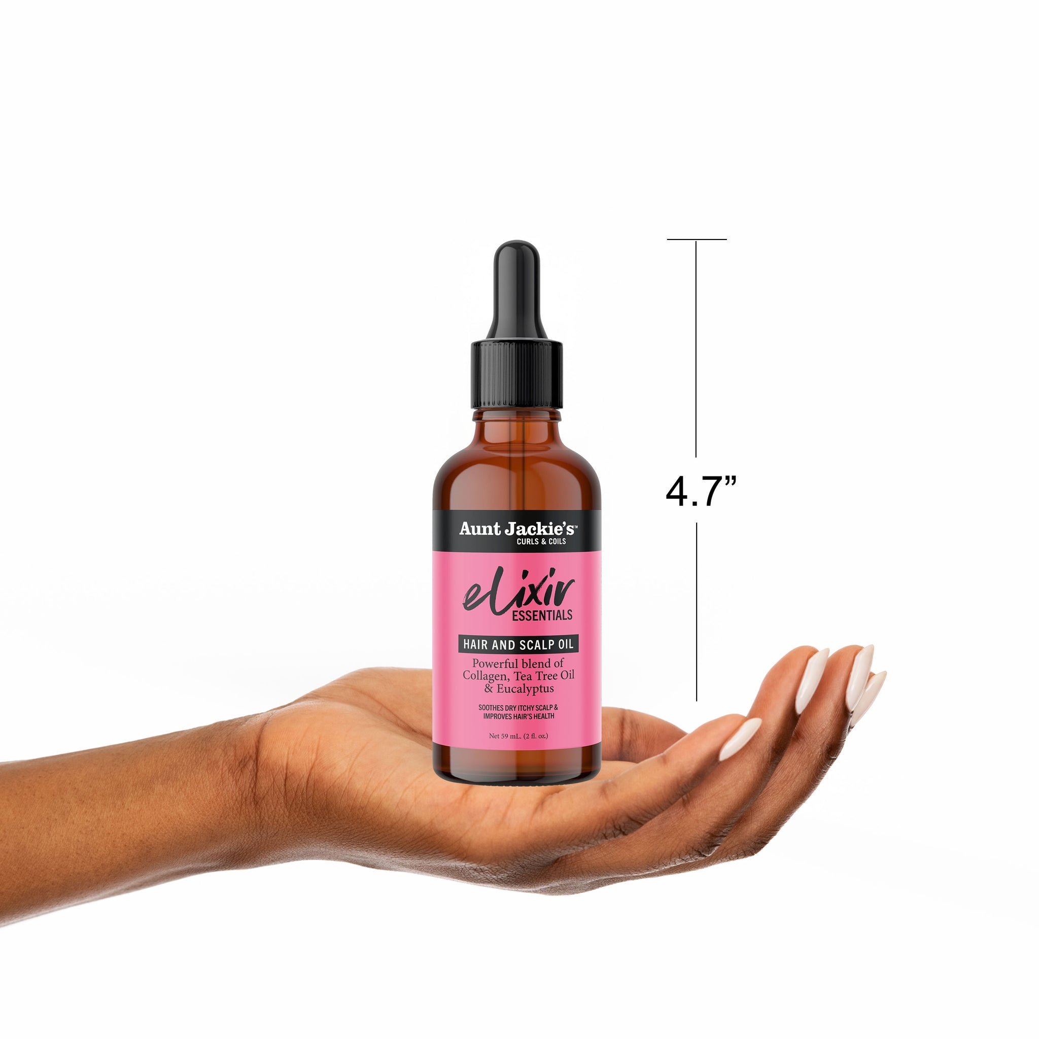 Aunt Jackie's Eucalyptus, Tea Tree & Castor Oil for Dry, Itchy Scalp