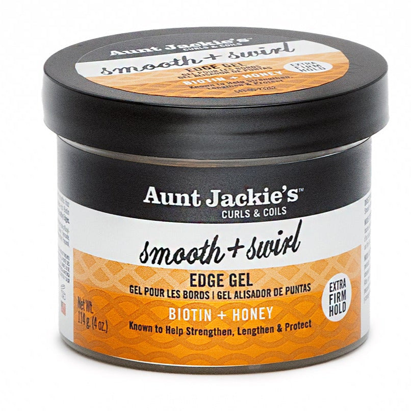 Smooth + Swirl Edge Gel with Extra Firm Hold | Aunt Jackie's Curls & Coils