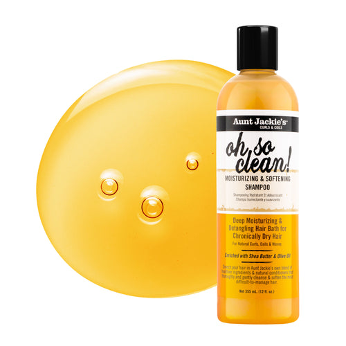 Aunt Jackie’s Oh So Clean! Moisturizing & Softening Shampoo